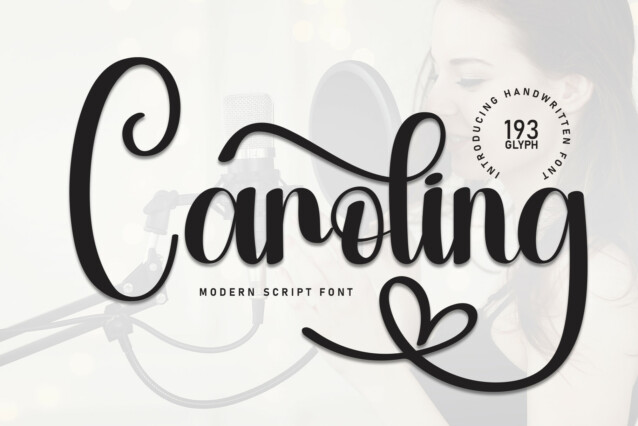 Caroling Script Font - Download Free Font