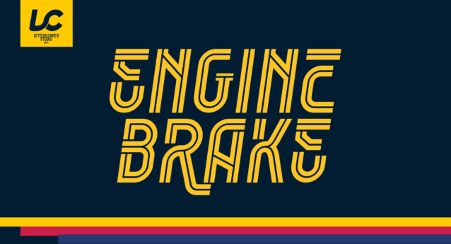 Engine Brake Typeface - Download Free Font
