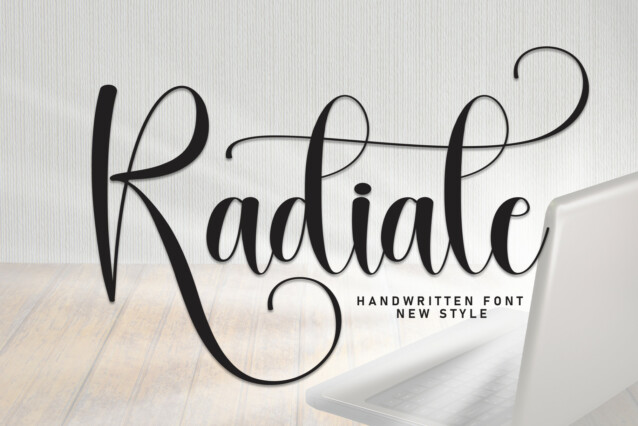 Radiate Calligraphy Font - Download Free Font