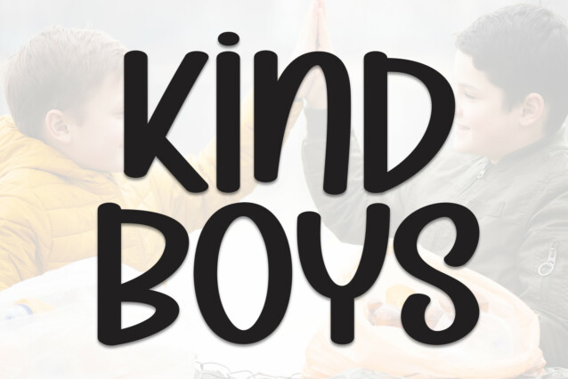 Kind Boys Display Font - Befonts