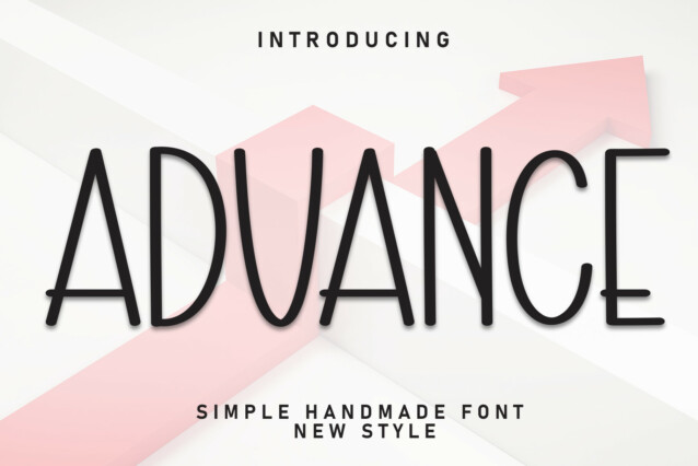 Advance Display Font - Download Free Font