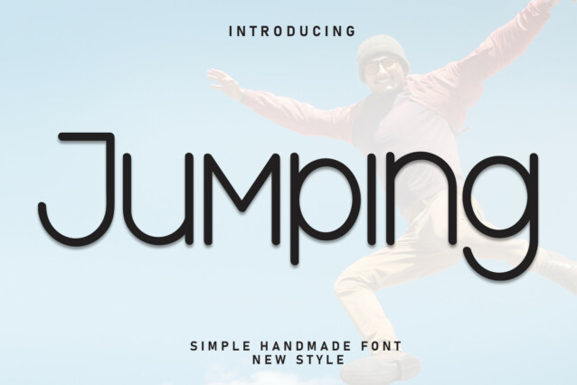 Jumping Display Font - Download Free Font