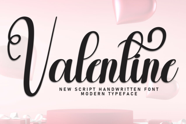 Valentine Script Typeface - Download Free Font