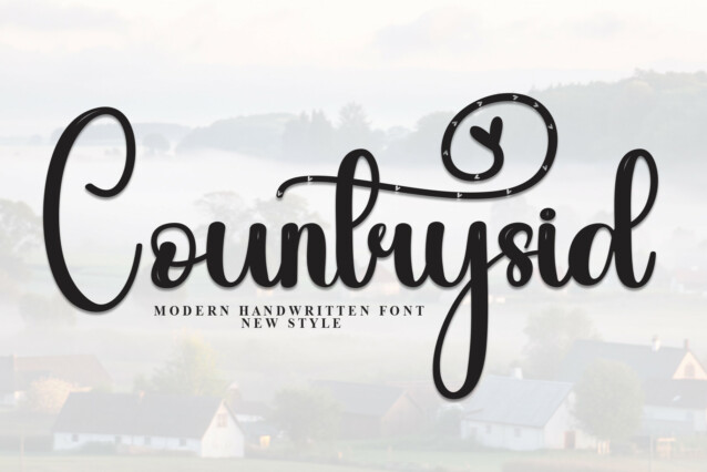 Countrysid Calligraphy Font - Download Free Font