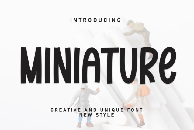 Miniature Display Font - Befonts