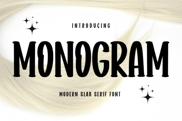 Monogram Display Font - Download Free Font