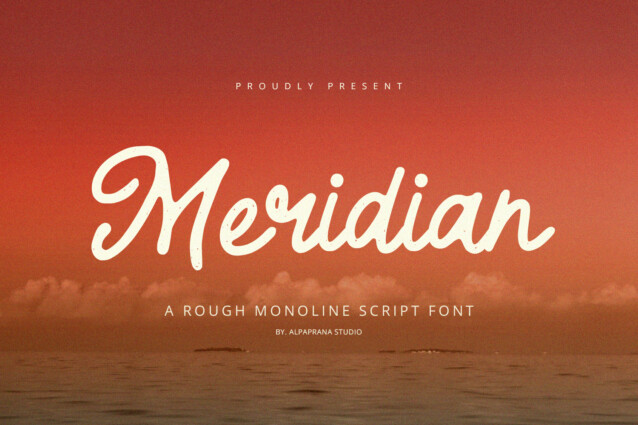 Meridian Font - Download Free Font