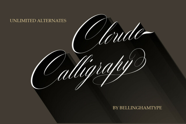 Cloude Calligraphy Font - Download Free Font