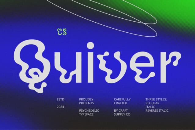 CS Quiver Font - Download Free Font
