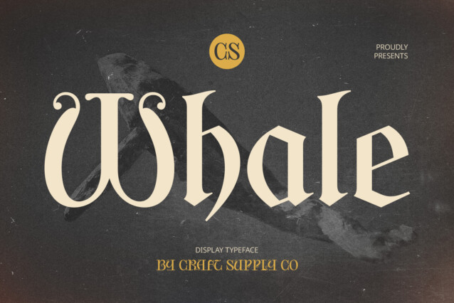 CS Whale Font - Download Free Font