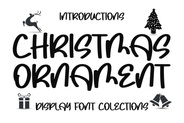 Christmas Ornament Font - Befonts