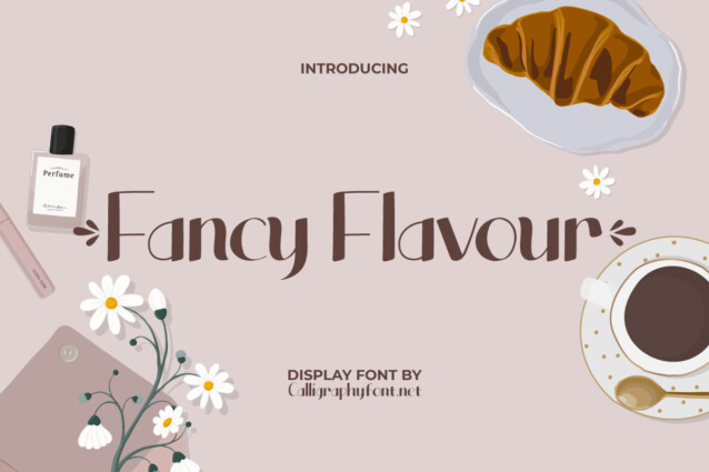 Fancy Flavour Font - Befonts