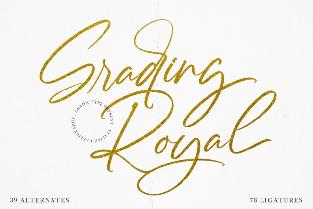 Grading Royal Font - Download Free Font