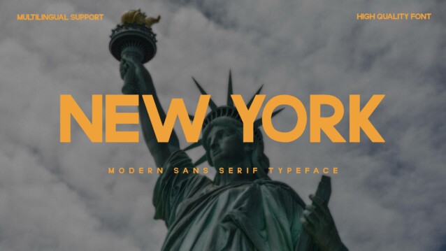 New York Typeface - Download Free Font
