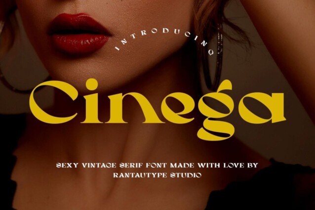 Cinega Font - Download Free Font