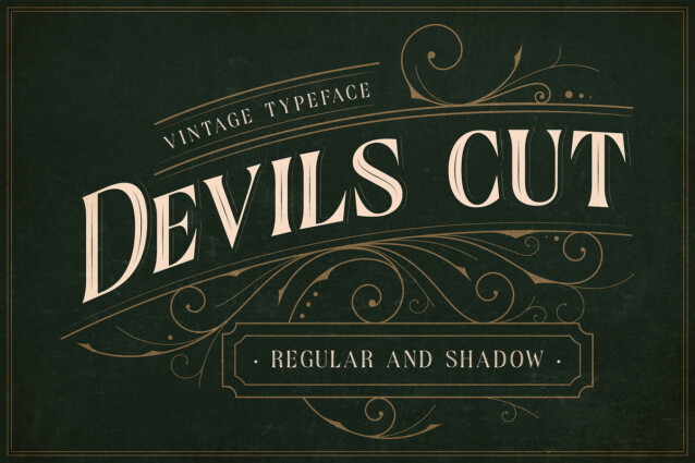 Devils Cut Font - Befonts