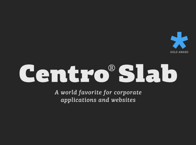 PF Centro Slab Font Family - Download Free Font