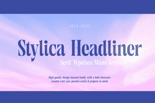Stylica Headliner Font - Download Free Font