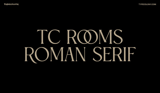 TC Rooms Typeface - Download Free Font