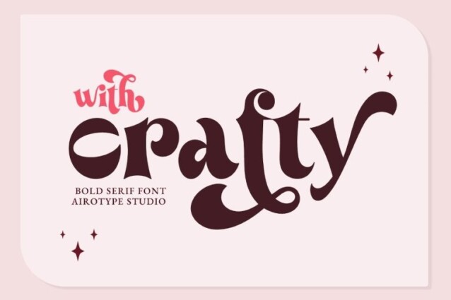 With Crafty Font - Download Free Font