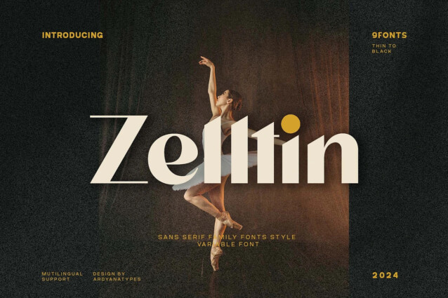 Zelltin Font - Befonts