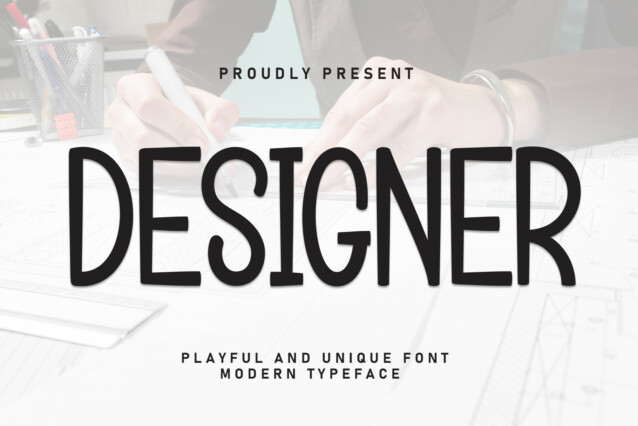 Designer Display Font - Download Free Font