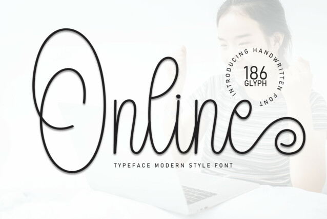 Online Script Font - Download Free Font