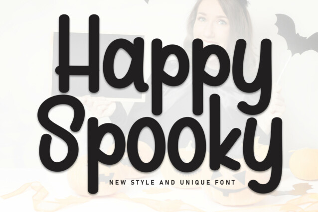 Happy Spooky Display Font - Download Free Font