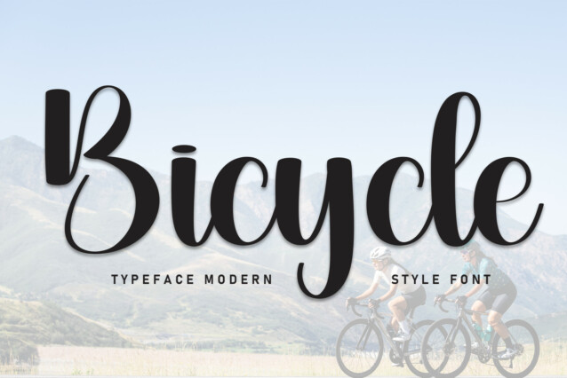 Bicycle Script Font - Download Free Font