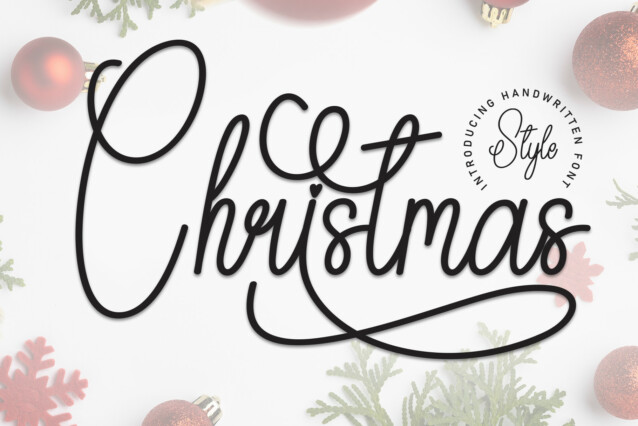 Christmas Script Font - Befonts