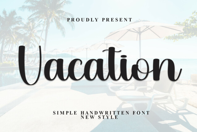 Vacation Script Font - Download Free Font
