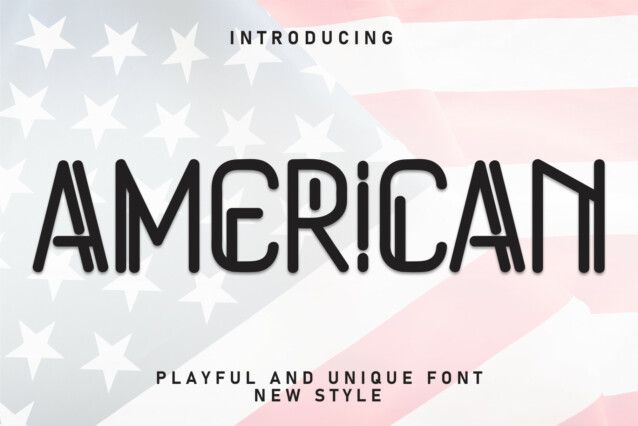 American Display Font - Download Free Font