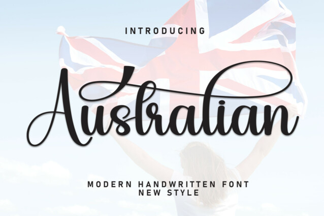 Australian Calligraphy Font - Befonts
