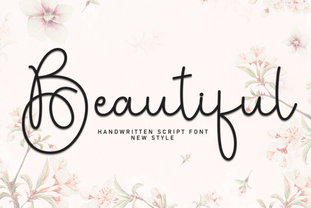 Beautyful Script Font - Download Free Font