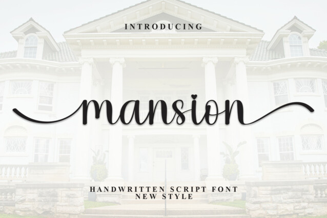 Mansion Script Font - Download Free Font
