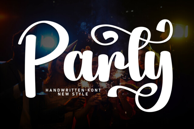 Party Script Font - Download Free Font