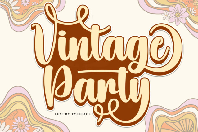 Vintage Party Script Font - Download Free Font