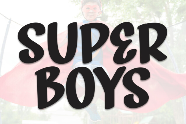 Super Boys Display Font - Download Free Font