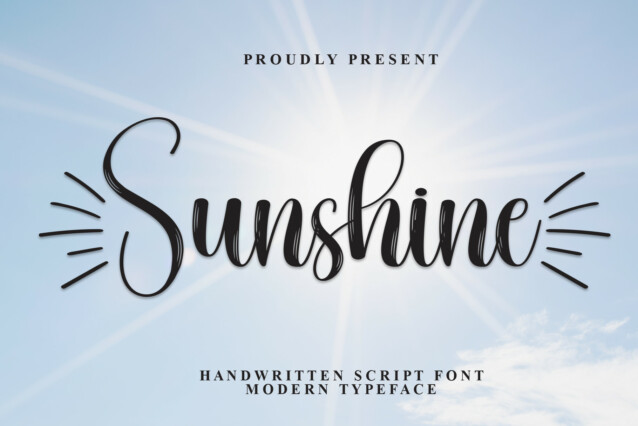 Sunshine Script Font - Download Free Font