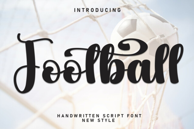 Football Calligraphy Font - Download Free Font