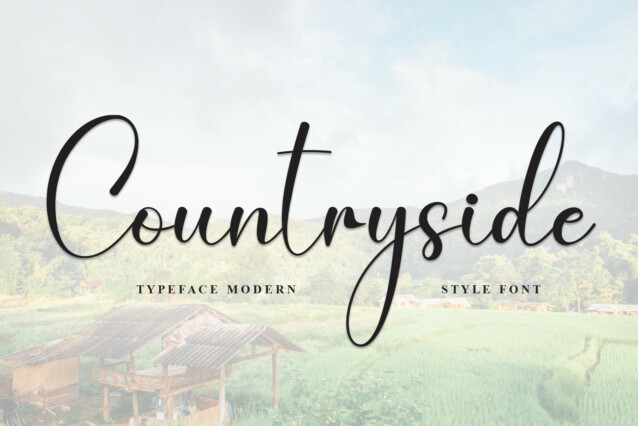 Countryside Script Font - Download Free Font
