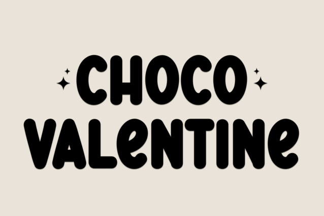 Choco Valentine Display Font - Download Free Font