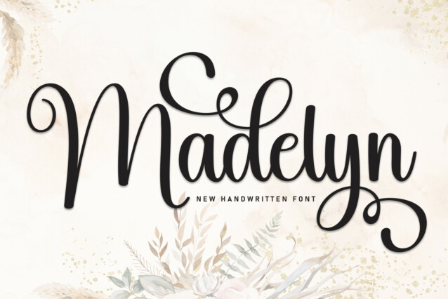 Madelyn Calligraphy Font - Download Free Font