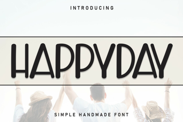 Happyday Display Font - Download Free Font