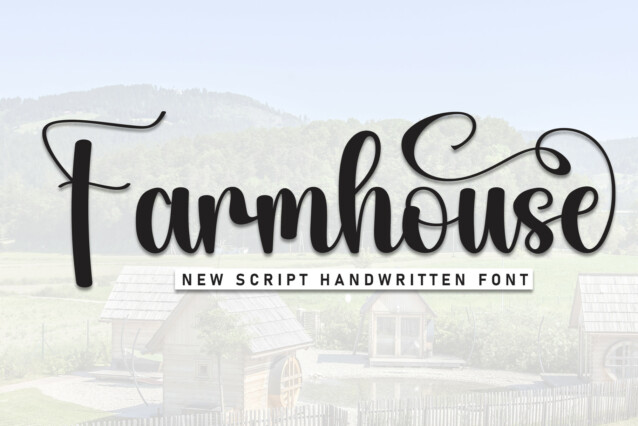 Farmhouse Script Font - Befonts
