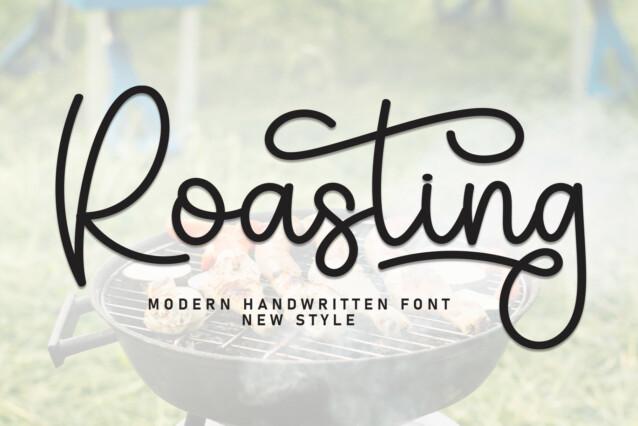 Roasting Script Font - Download Free Font
