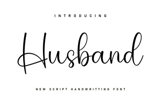 Husband Script Font - Download Free Font