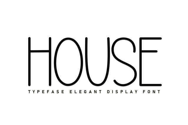 House Display Font - Download Free Font