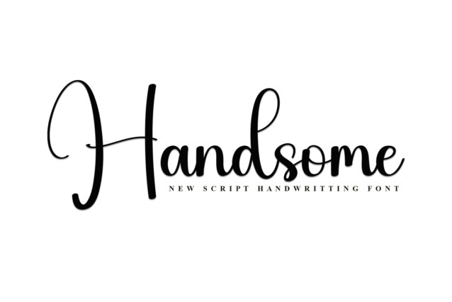 Handsome Script Font - Download Free Font