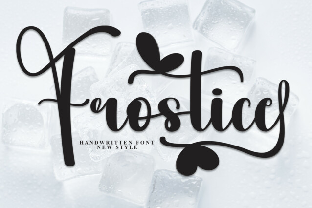 Frostice Script Font - Download Free Font